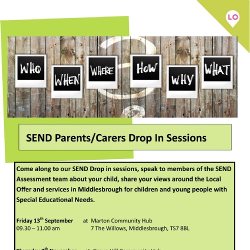 Priory Woods School & Arts College - SEND Drop in Sessions