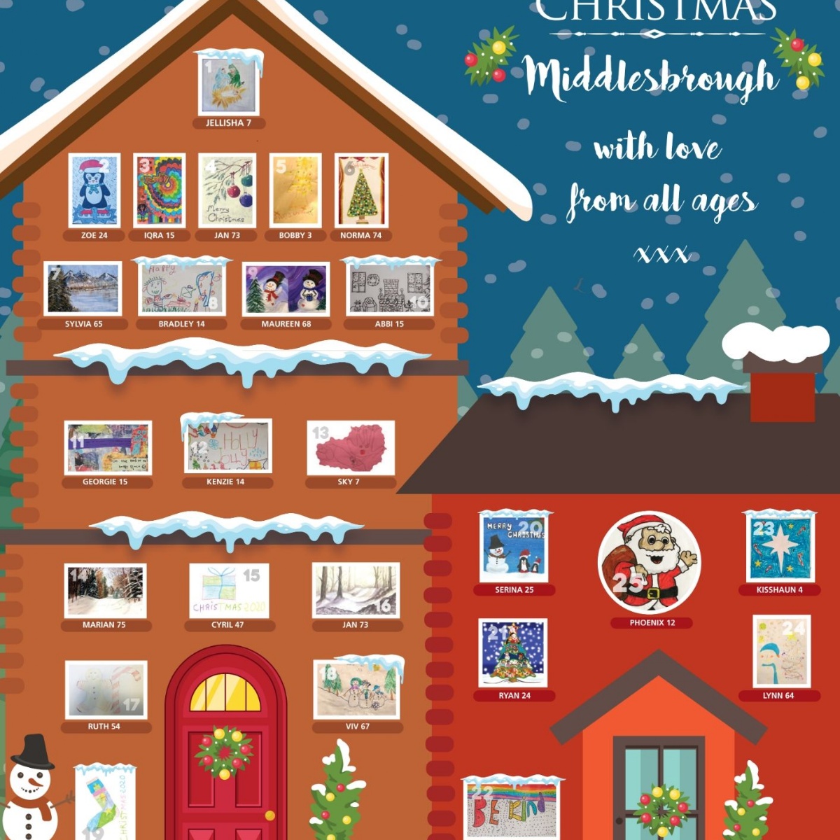 Priory Woods School & Arts College - Advent Calendar