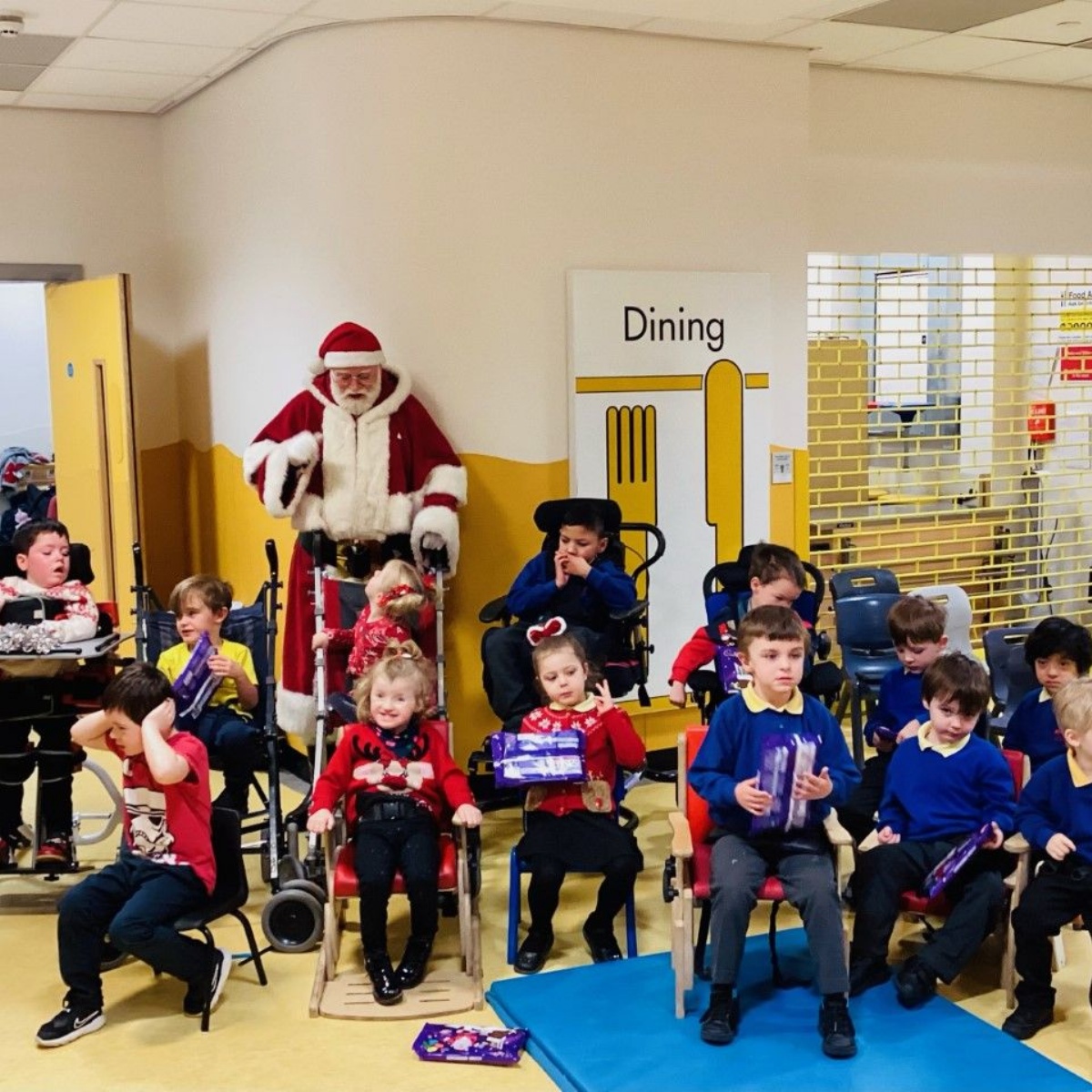 Priory Woods School & Arts College - Santa!