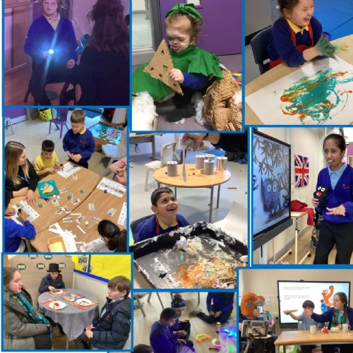 Priory Woods School & Arts College - National Story telling Week